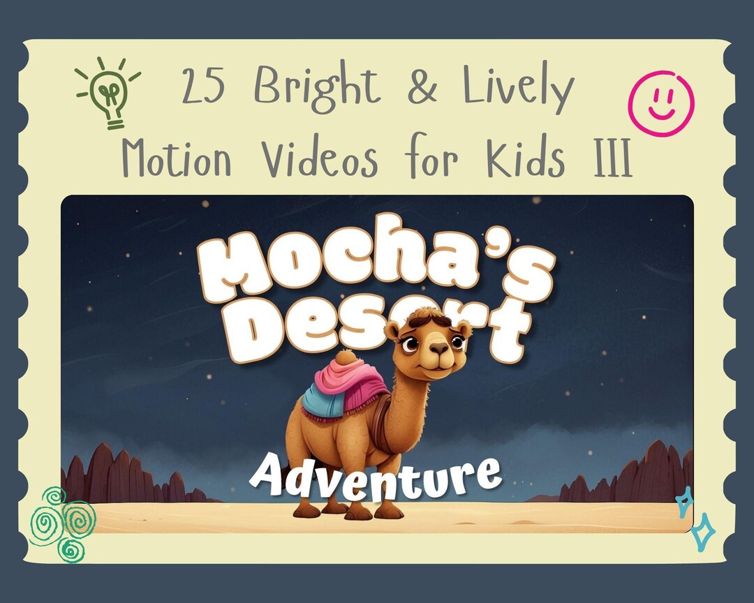 Bright & Lively Motion Videos for Kids Part III | 25 Fun Lessons With ...