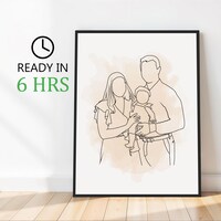 Abstract Heart Singular Line Drawing, Minimalist Art, Wall Decor ...