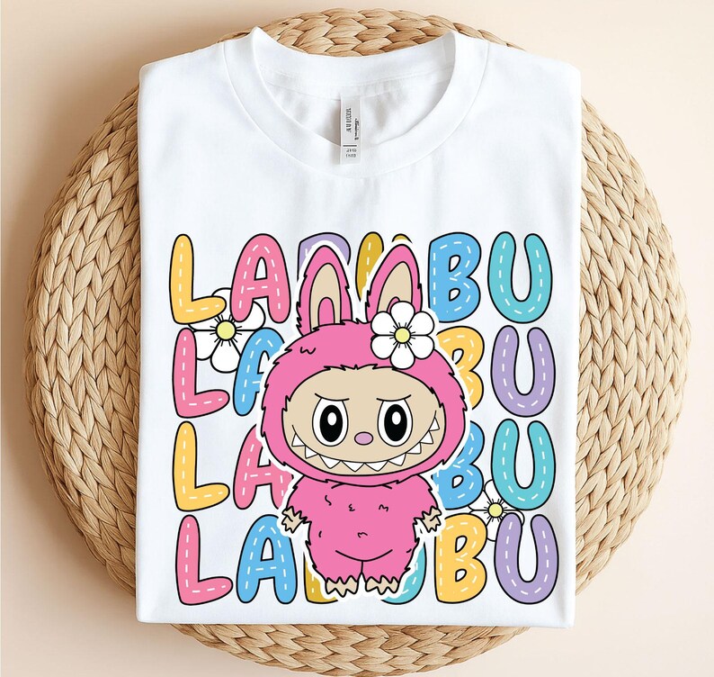 Labubu T-shirt, Funny Labubu Doll Shirt, Labubu Clothes, Pop Mart Fan ...