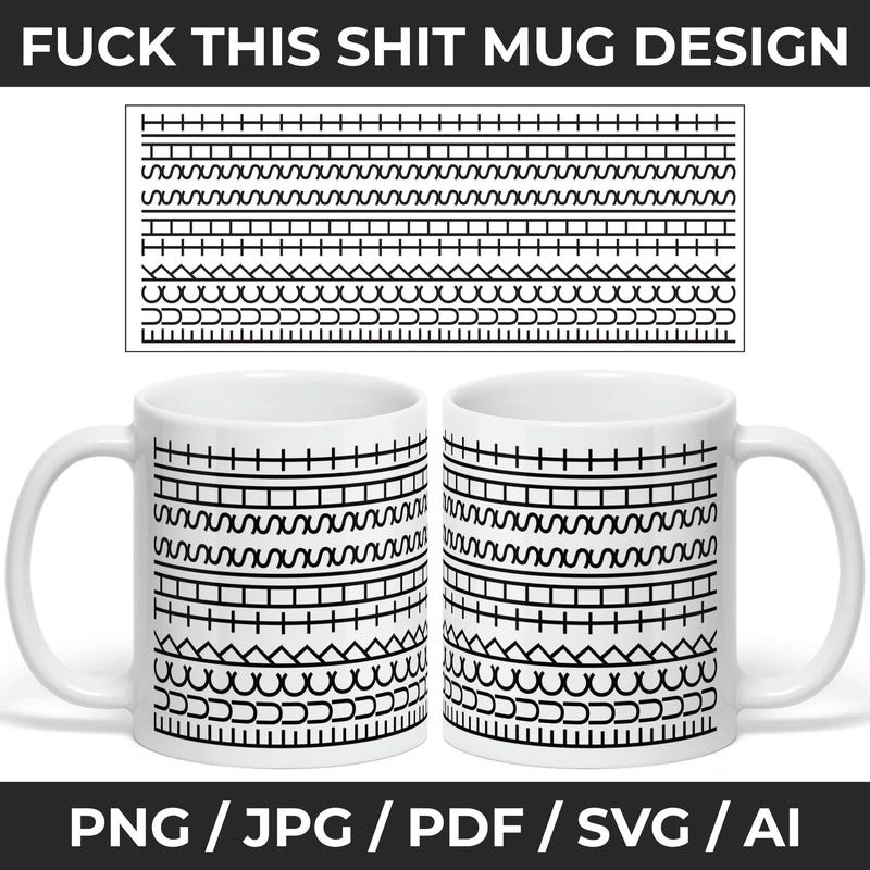 Hidden Message Mugs Svg - Etsy