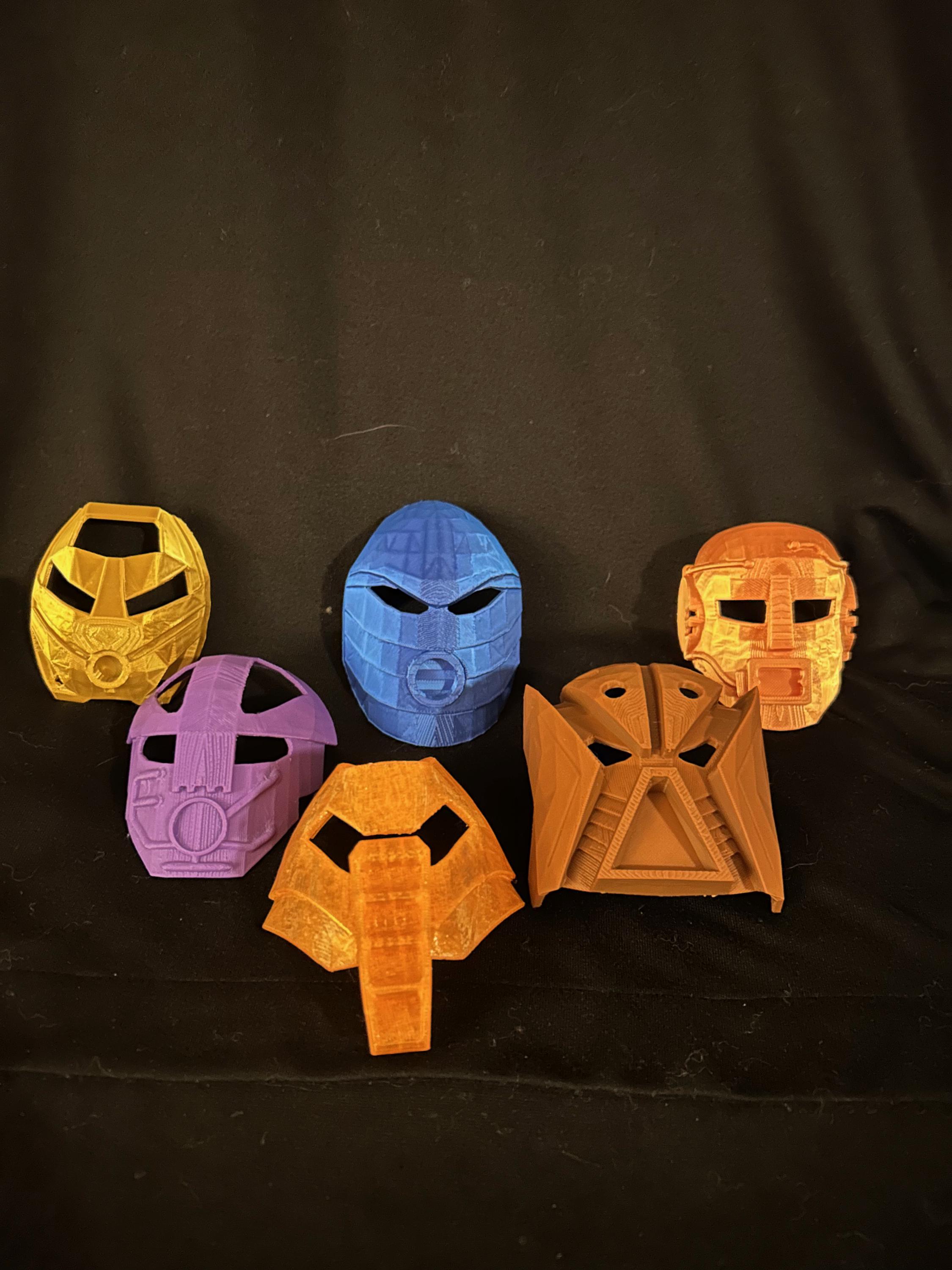 Bionicle Masks Only (big Size) - Etsy