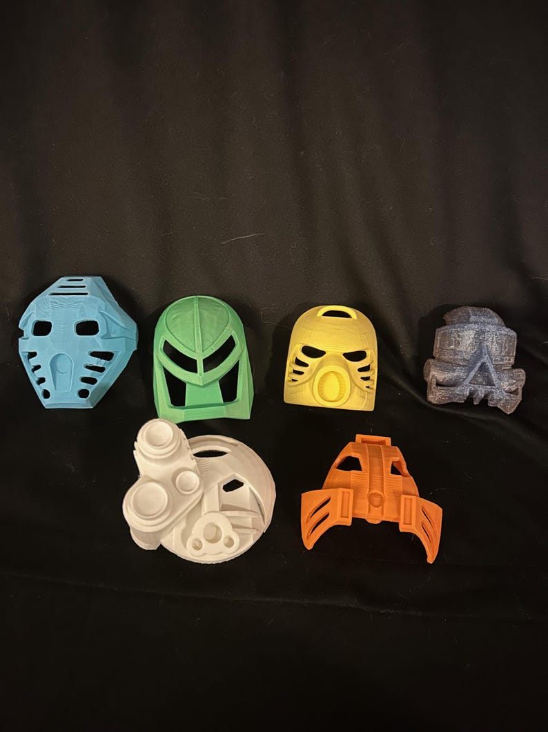 Bionicle Masks Only (big Size) - Etsy
