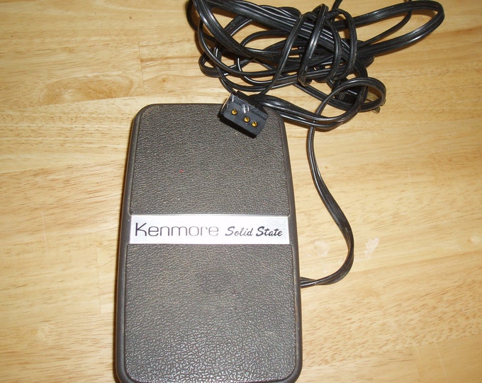 Kenmore Sewing Machine Control Pedal and Power Cord 6817 - Etsy