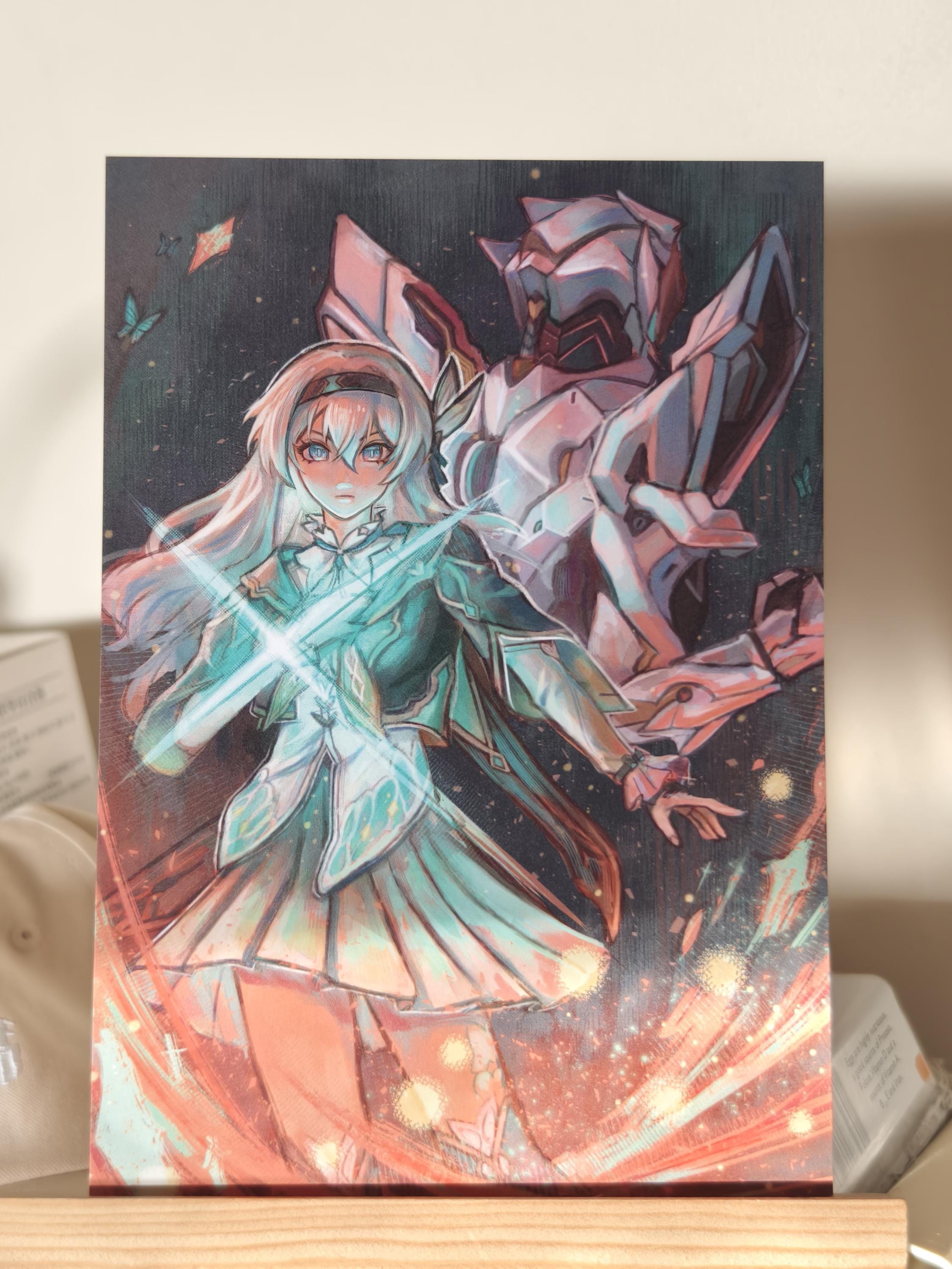 Hoyoverse Honkai Star Rail HSR Genshin A5 Prints: Genshin Archons, the ...