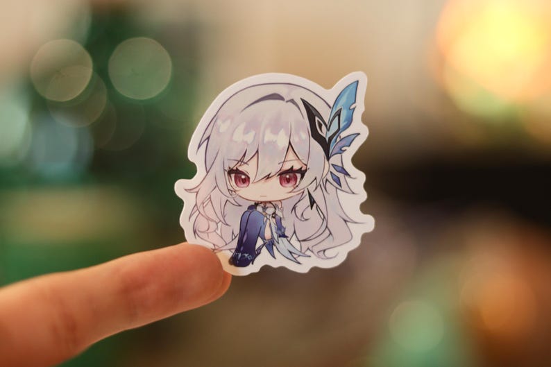 Genshin Impact Nod Krai Stickers | Skirk, Flins, Lauma, Nefer ...