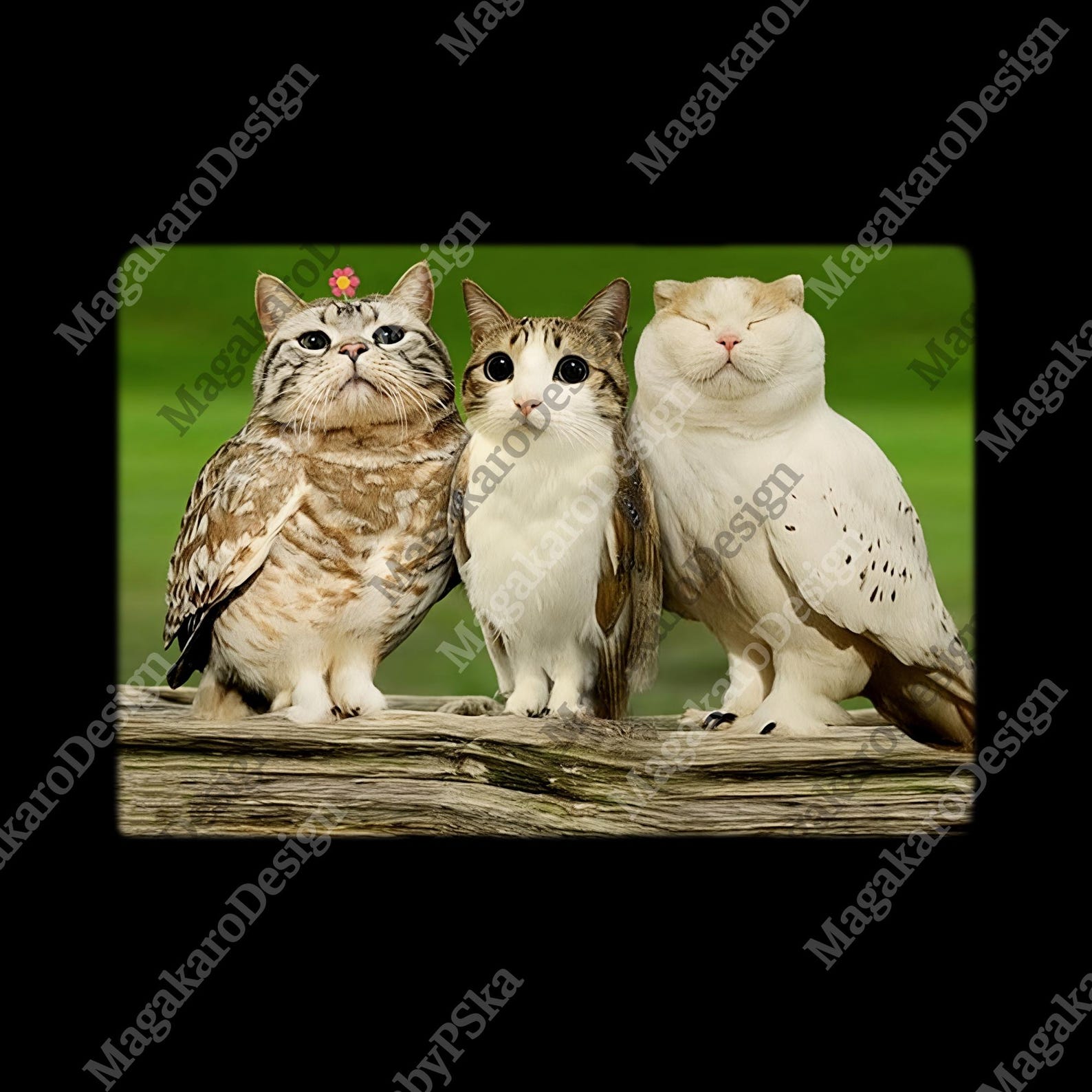 Meowl With Family Meme Cat Png, Funny Meme Png, Gen Z Joke Digital ...