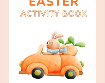 Easter Activity Book - Etsy
