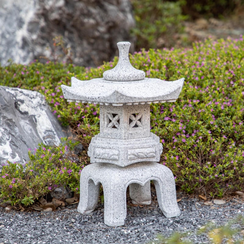 Stone Lantern Outdoor - Etsy