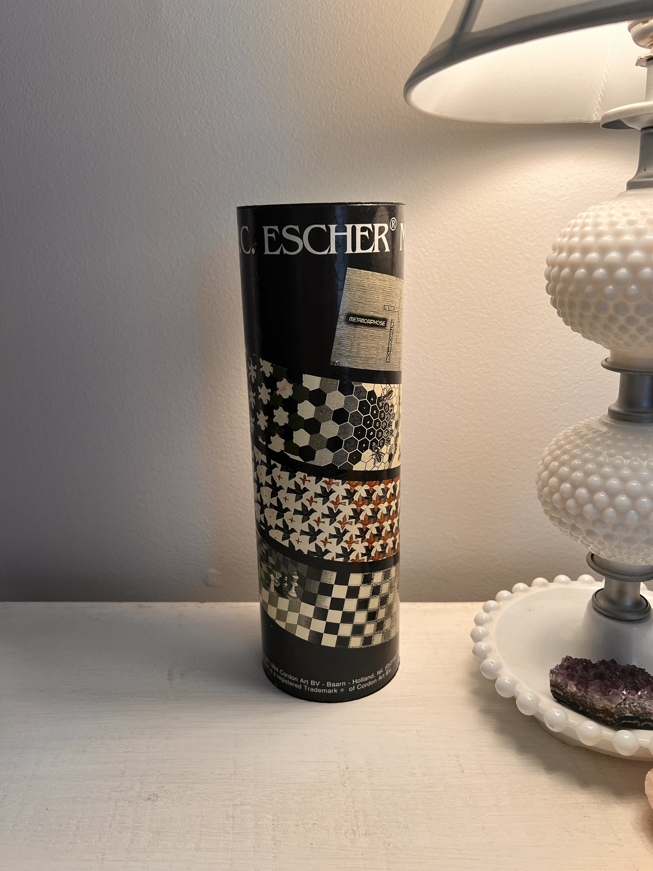 4 Vintage MC Esher Posters Metamorphose 1994 4 Poster Set Cordon Art BV ...