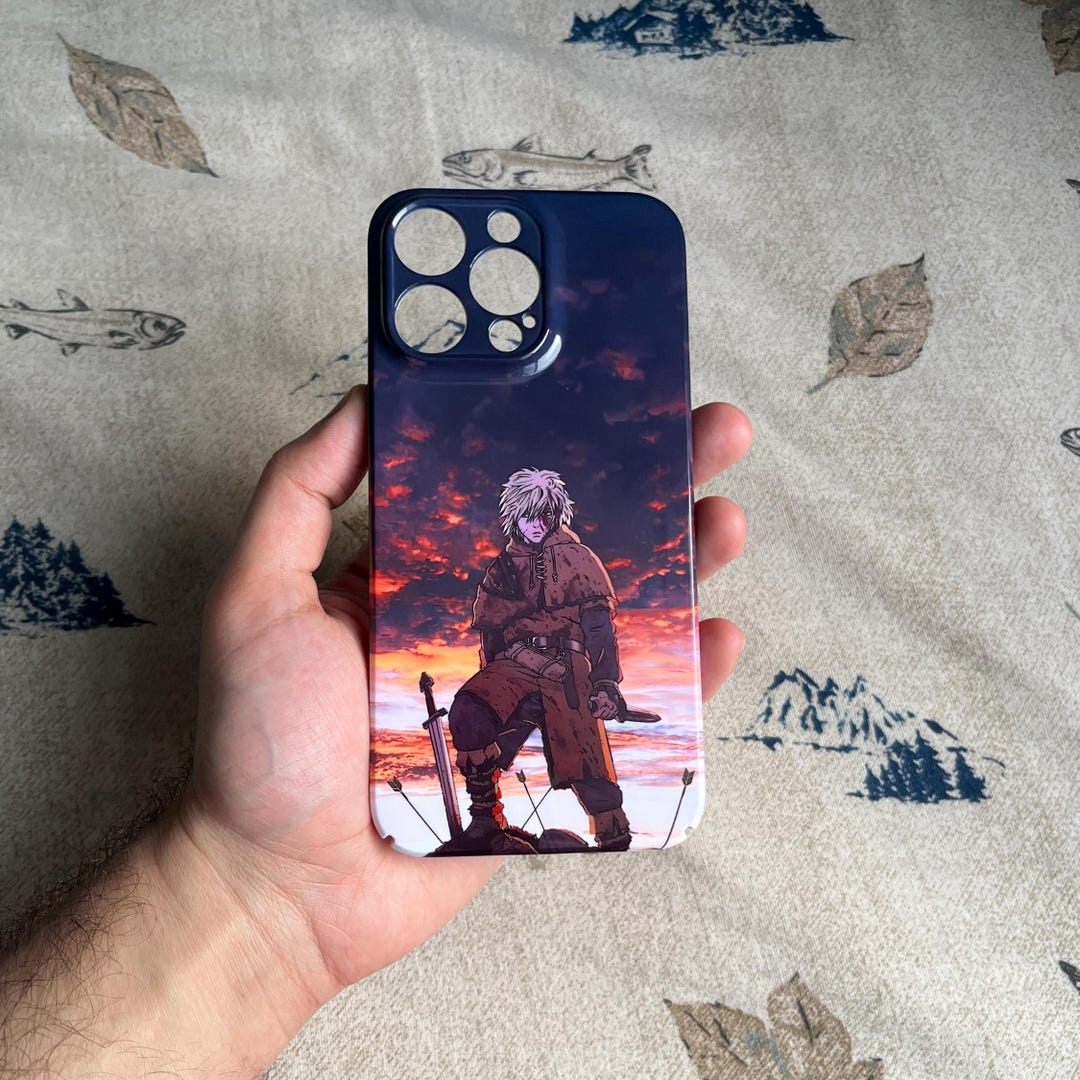Vinland Anime Manga iPhone Case for iPhone 16 15 14 13 12 Pro Max XS XR ...