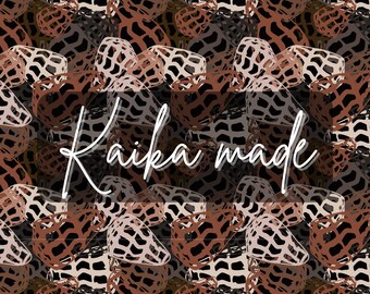 Seamless Pattern- Hebrew Puas W/ Hau in Black - Etsy