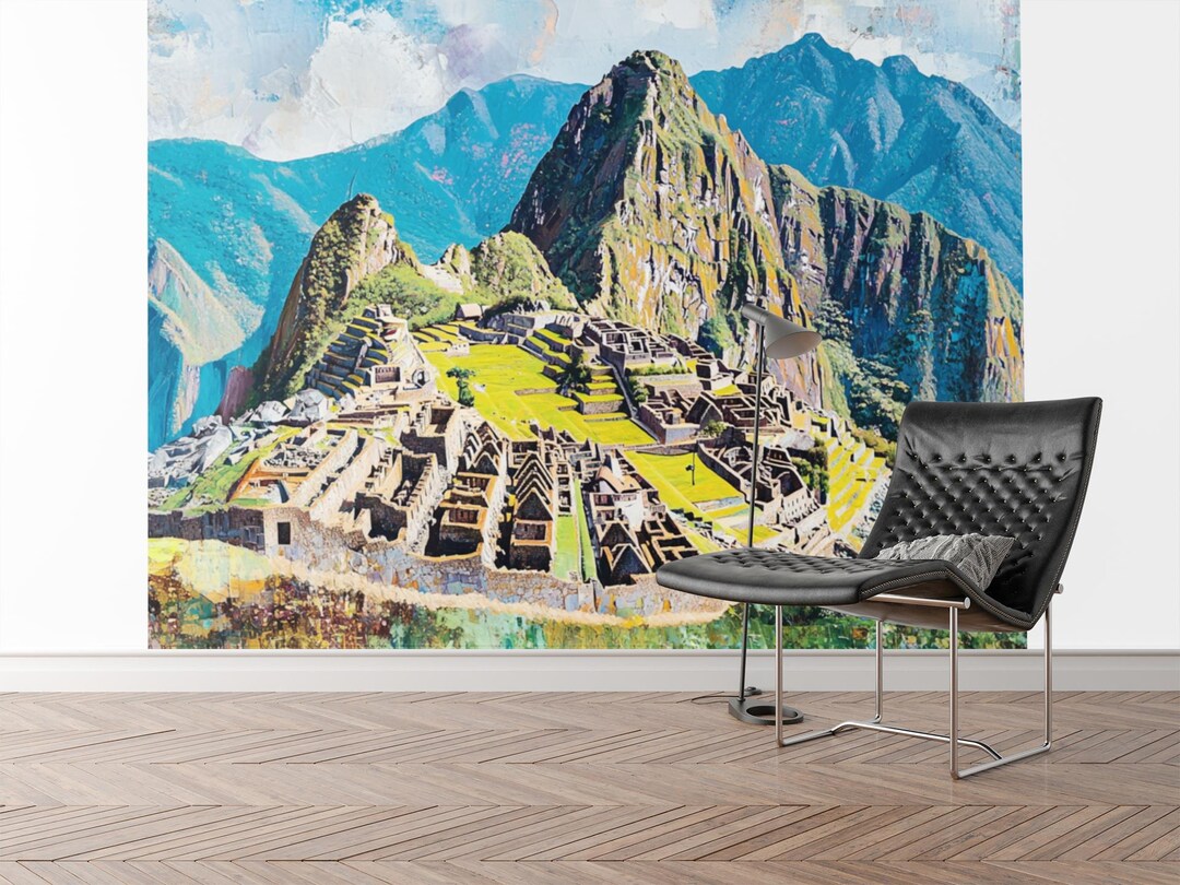 Machu Picchu Collage: Matte Paper, Wooden Framed Poster - Etsy