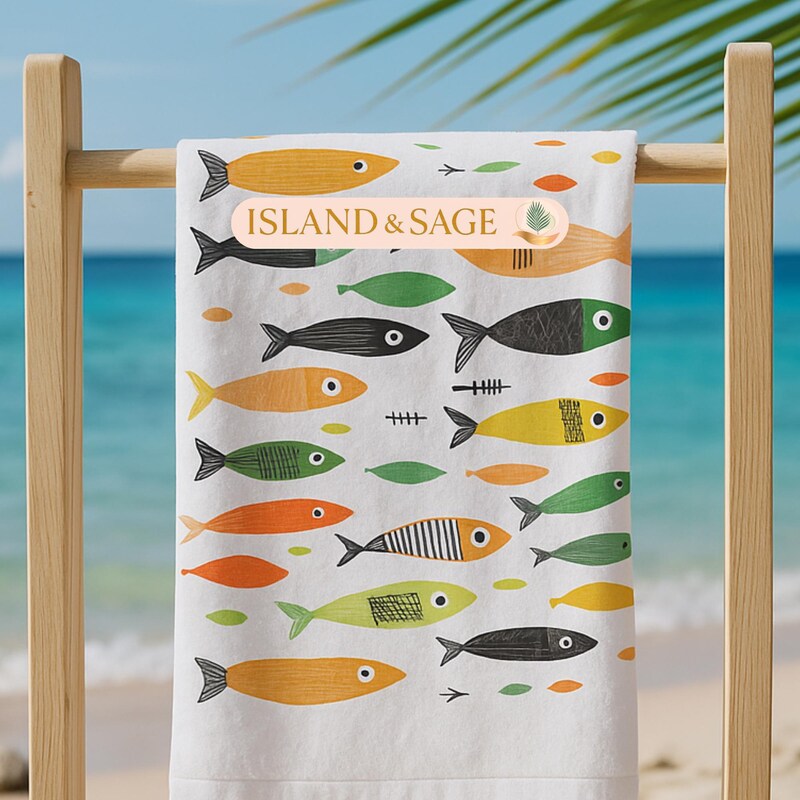 Fish Hand Towels - Etsy