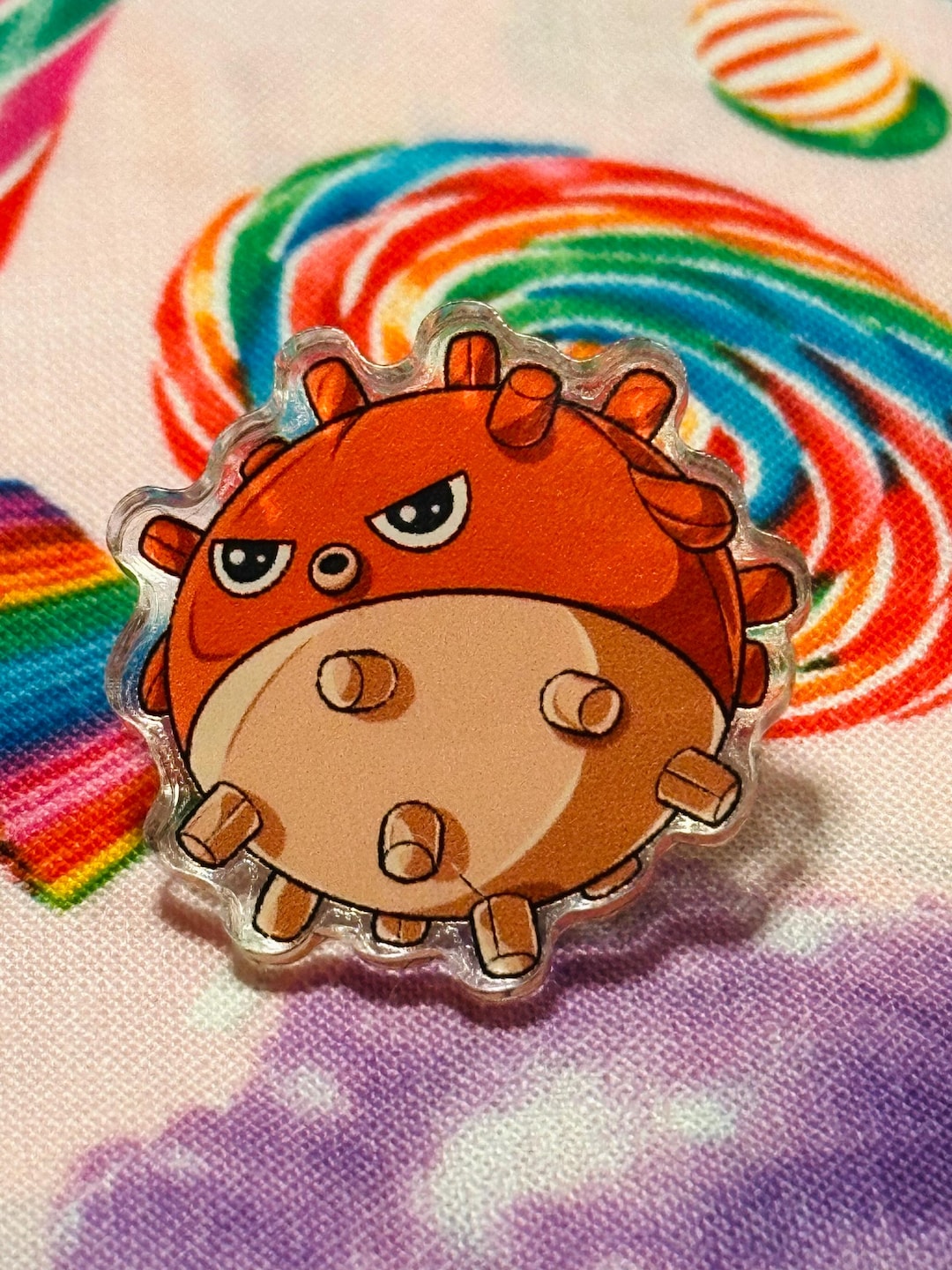 Love and Deepspace Rafayel's Boing Fish Plushie Acrylic Pin - Etsy