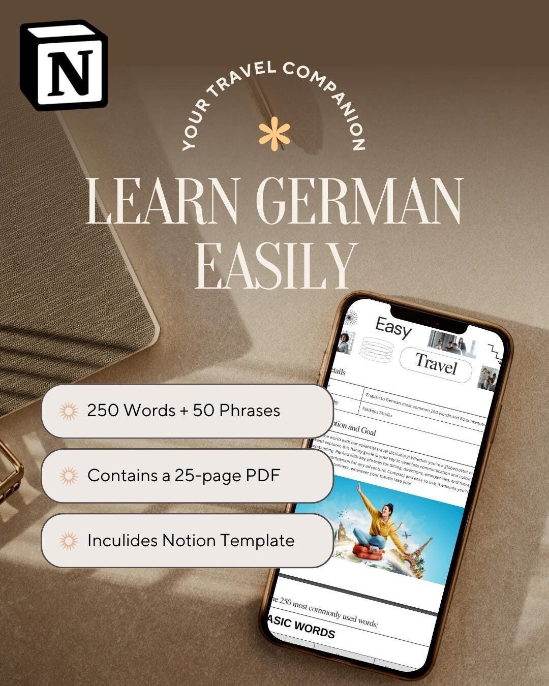All You Need to Learn German Easily - Easy German Travel Guide | 250 ...