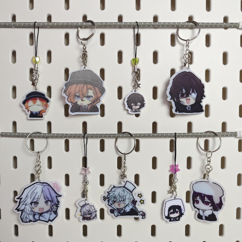 Bungou Stray Dogs Keychain - Etsy