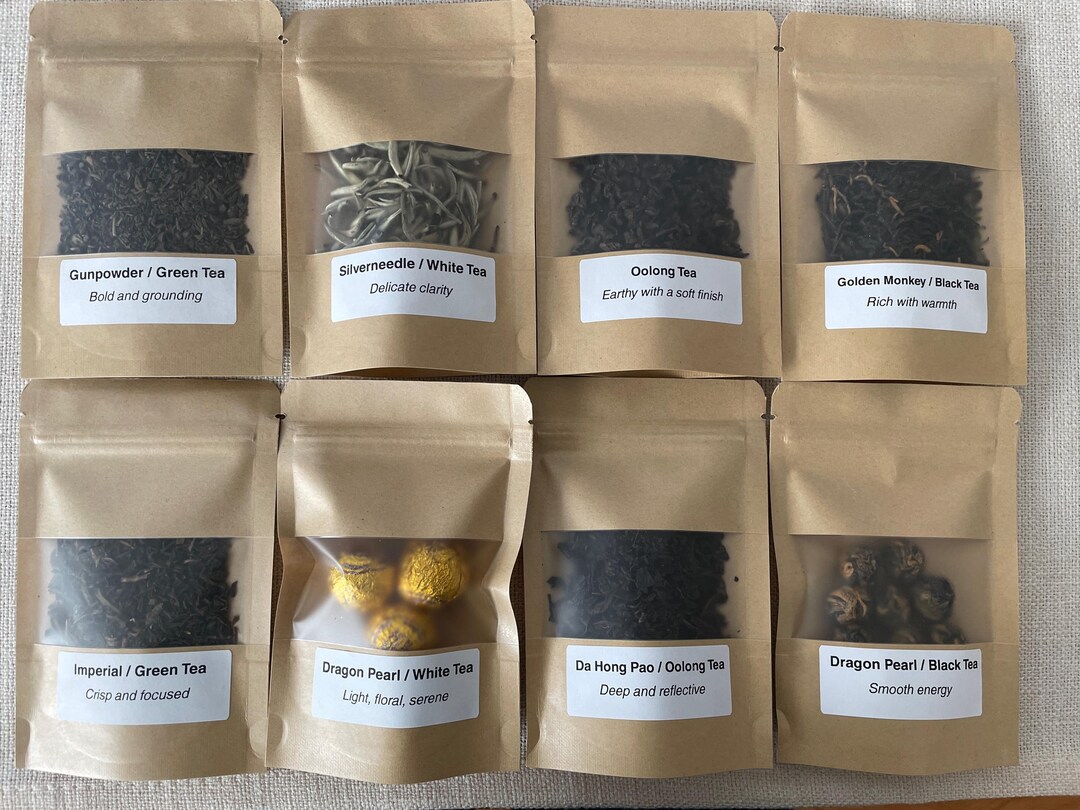 Loose Leaf Tea Sampler: Wellness Ritual Starter Kit - Etsy