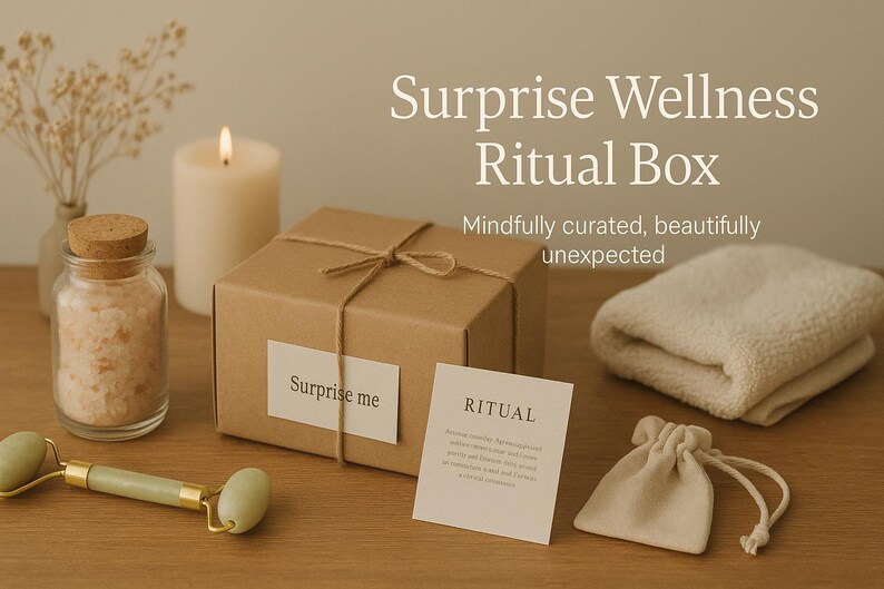 Mystery Self Care Gift Box for Her | Surprise Wellness Kit ...