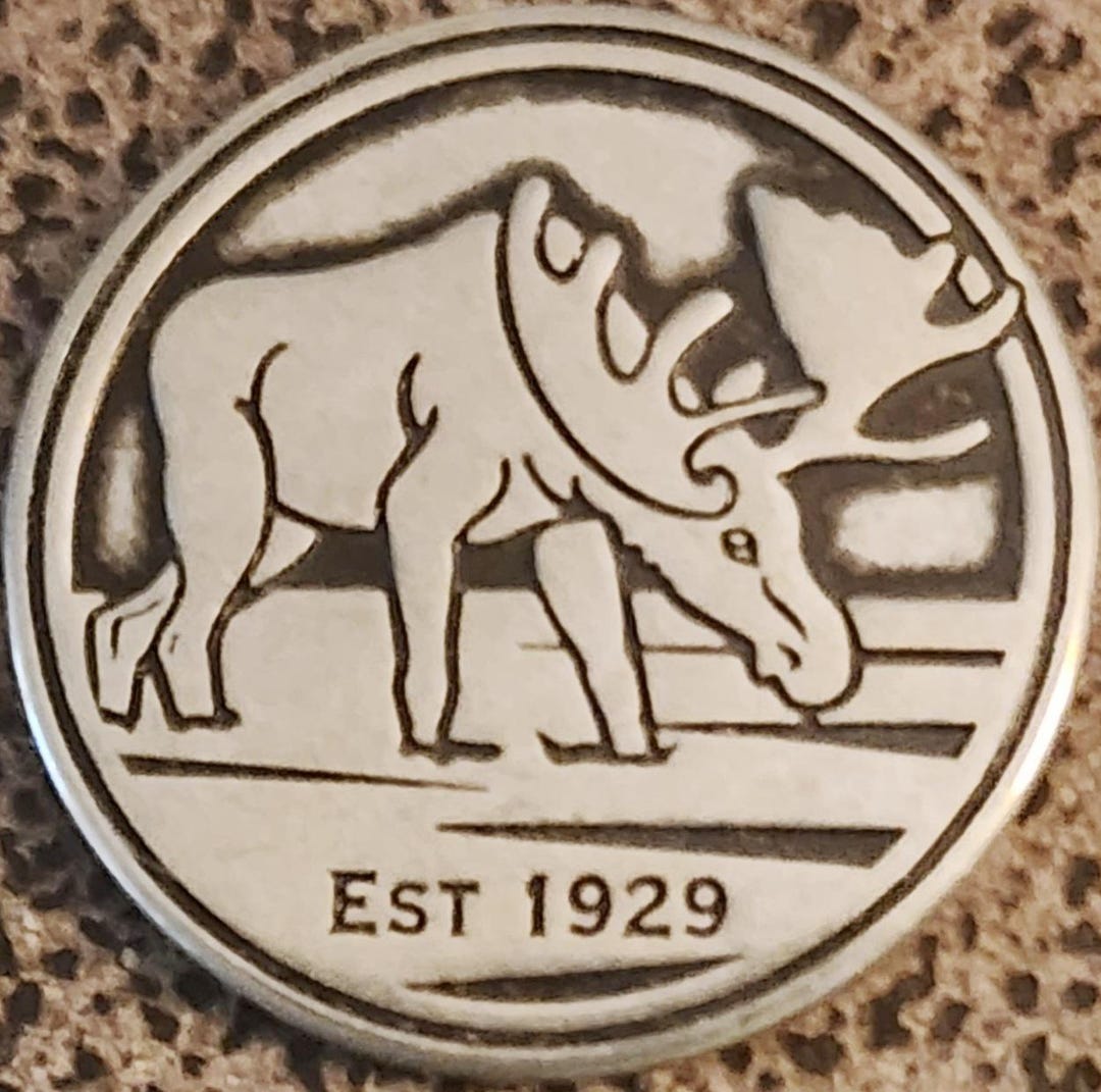 Grand Teton National Park - Moose Token. - Etsy