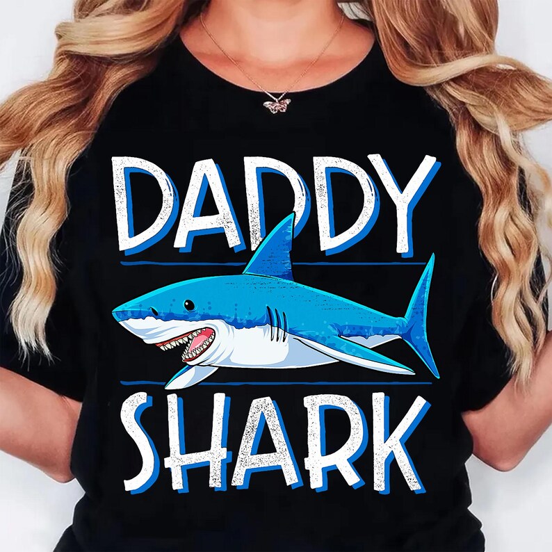 Daddy Shark Png Bundle, Birthday Shark PNG, Two Two Two Png, Papa Shark ...