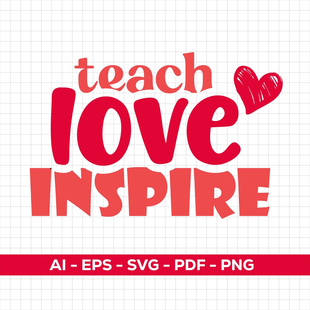 Teacher Valentine SVG Bundle | Love Quotes & Hearts | T-shirt Cricut ...