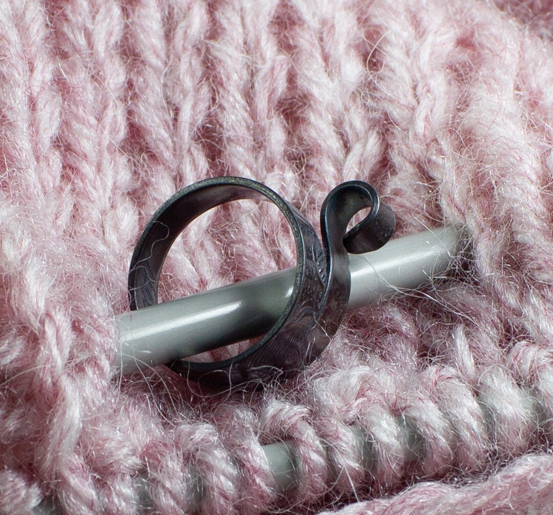 Original Bespoke Yarn Tension Rings, Custom 1 Loop Knitting Tension ...