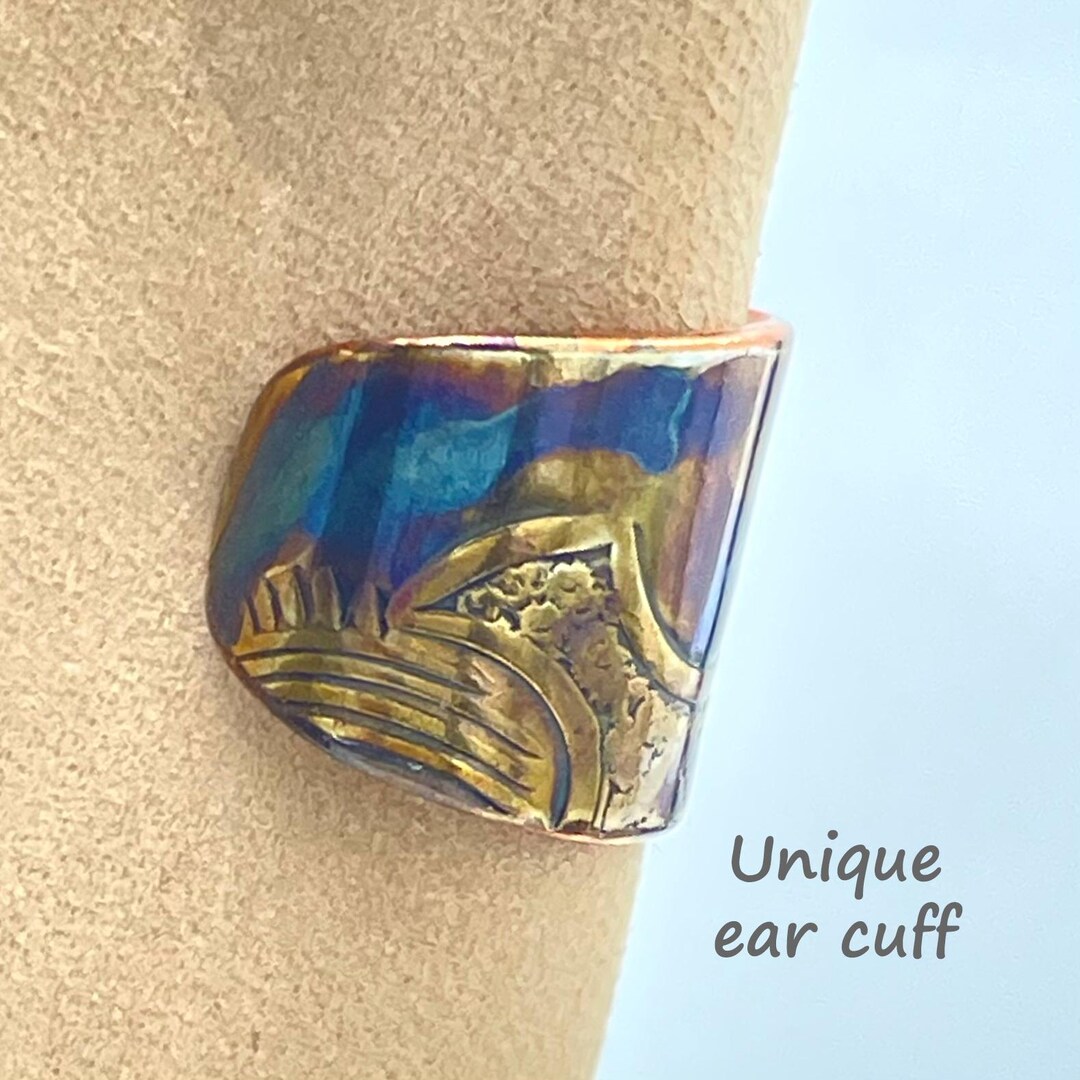 Amazing Ear Cuff With 2 Different Sides and Colours, Be the Only One ...