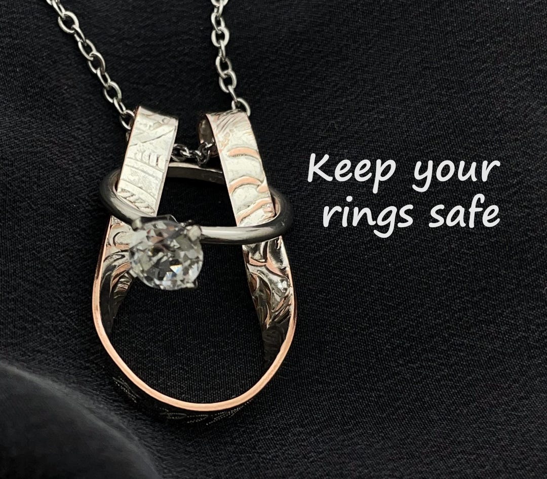 Ring Holder Necklace for Ring Safety, All Your Rings With You, at a ...