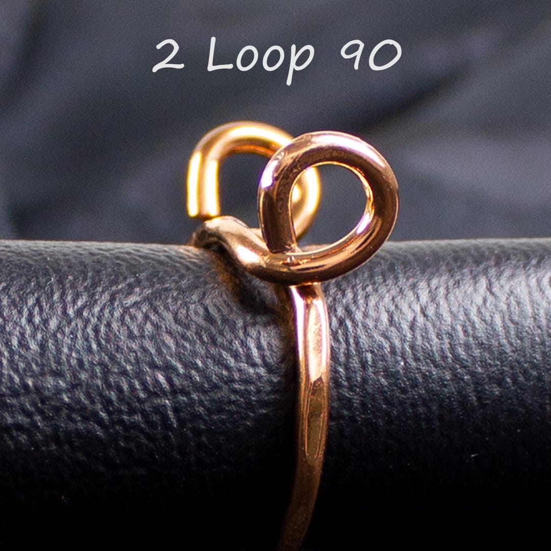 Original 2 Loop Tension Rings Styles for Multi Yarn Stranded Knitting ...
