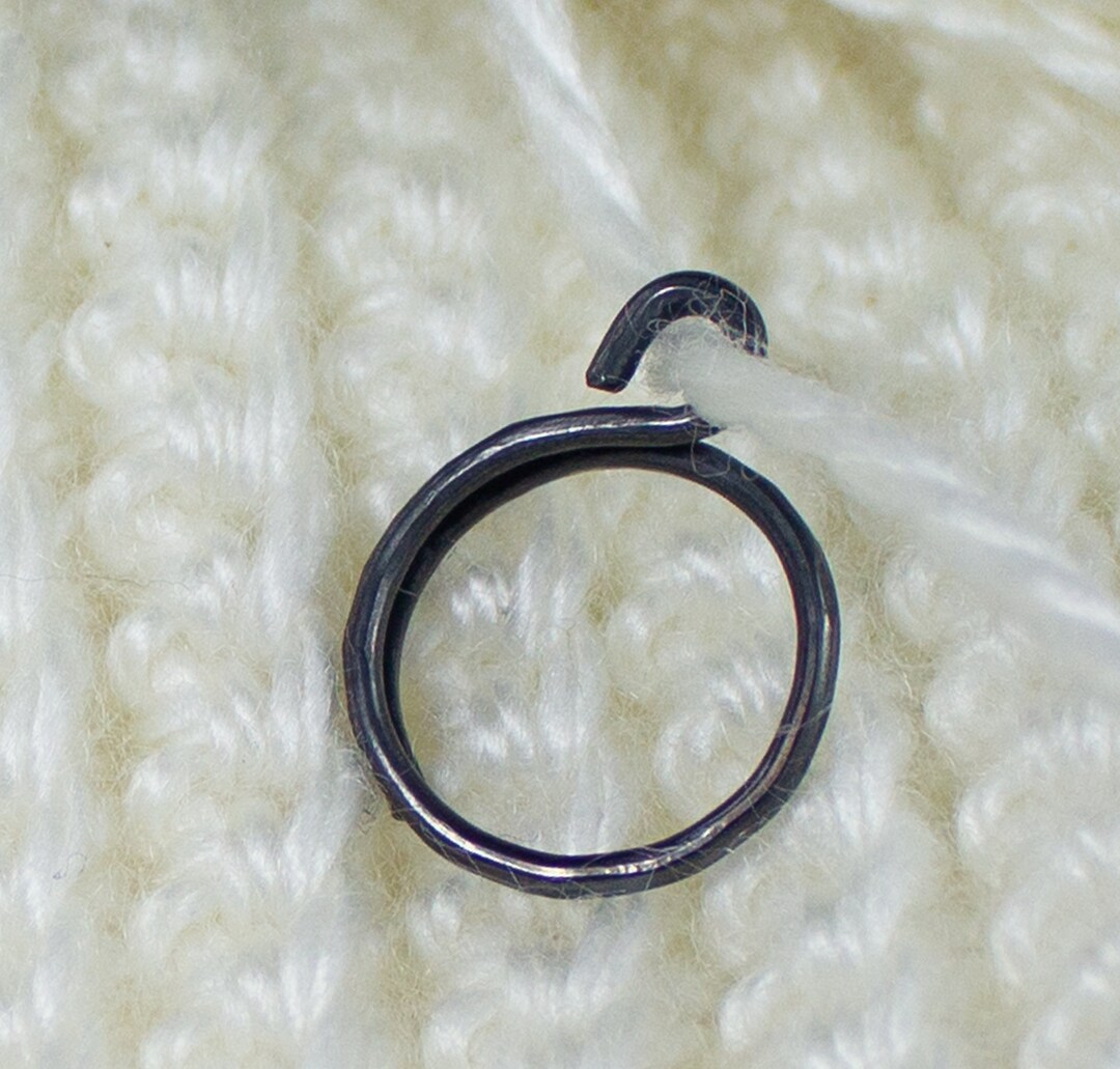 Custom Made 1-2 Loop Black Crochet Tension Rings, Better Tension and ...