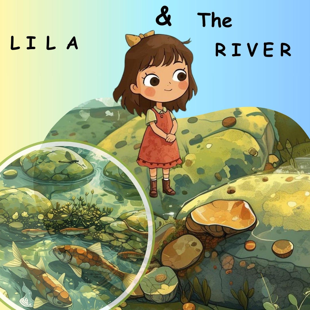 Personalised Kids Book - Lila and the River Motivation Story (curious ...