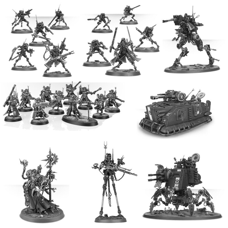 Machine Cult Warriors Total Army Set STL - Etsy