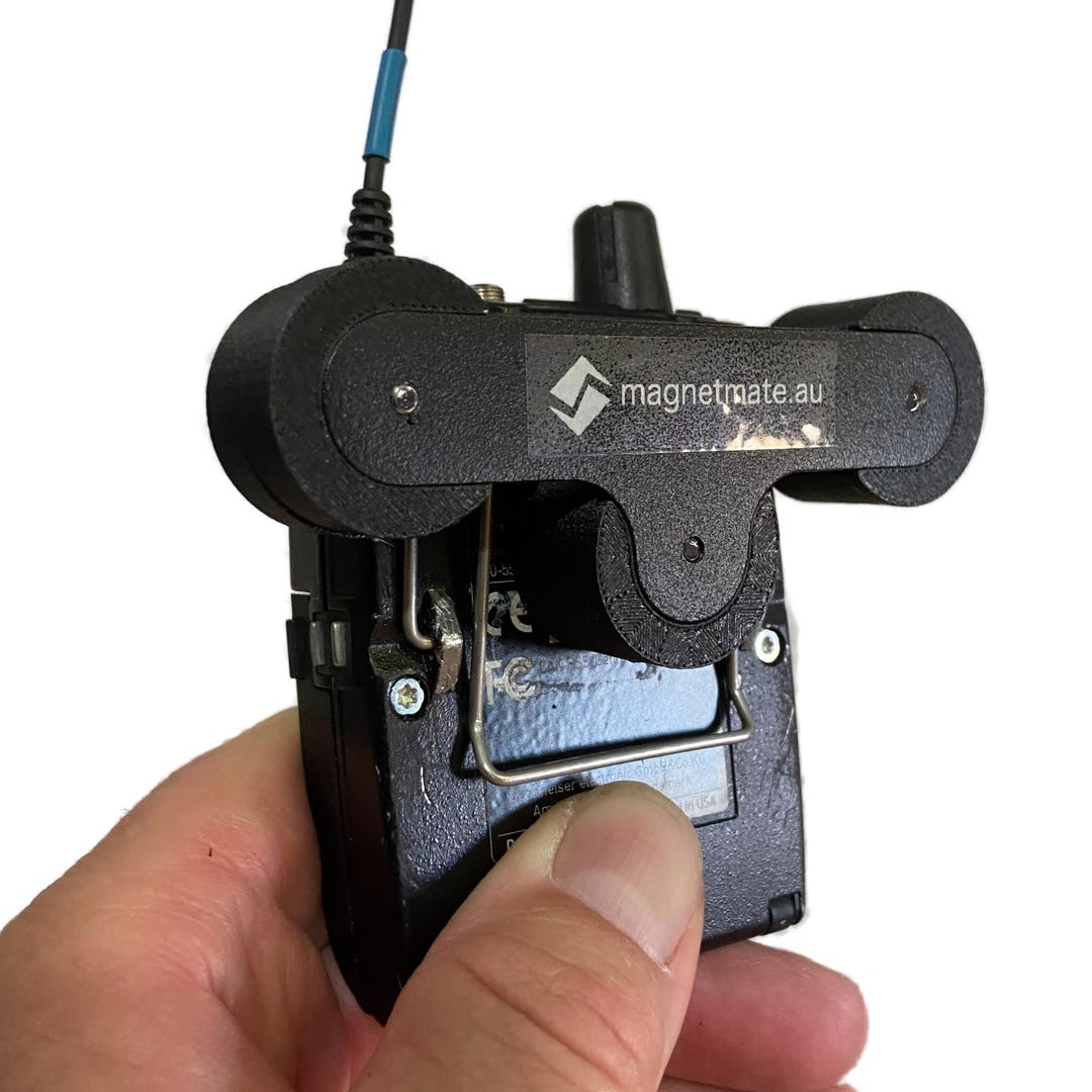 3 Point - Magnetic Wireless Lapel Mic Pack Holder Suit Shure ...