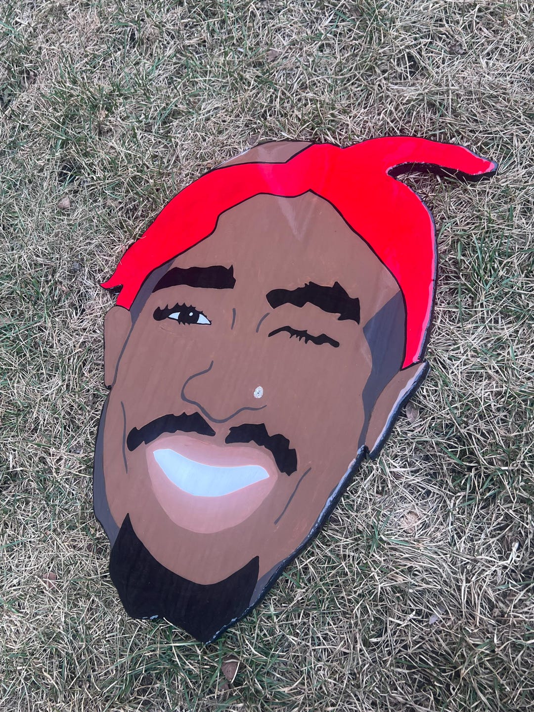Custom Tupac Head - Etsy