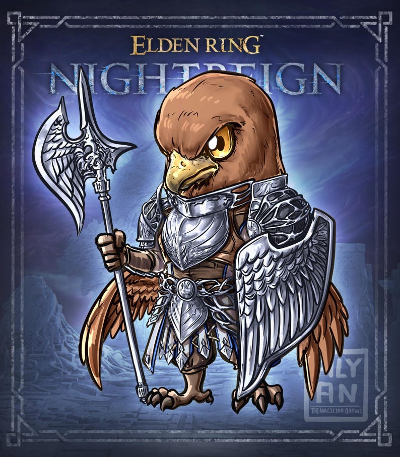 Elden Ring Nightreign Acrylic Keychains, Wylder, Guardian, Recluse - Etsy