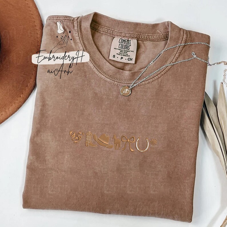 Cowboy Western Embroidery Design, Vintage Country Machine Embroidery ...