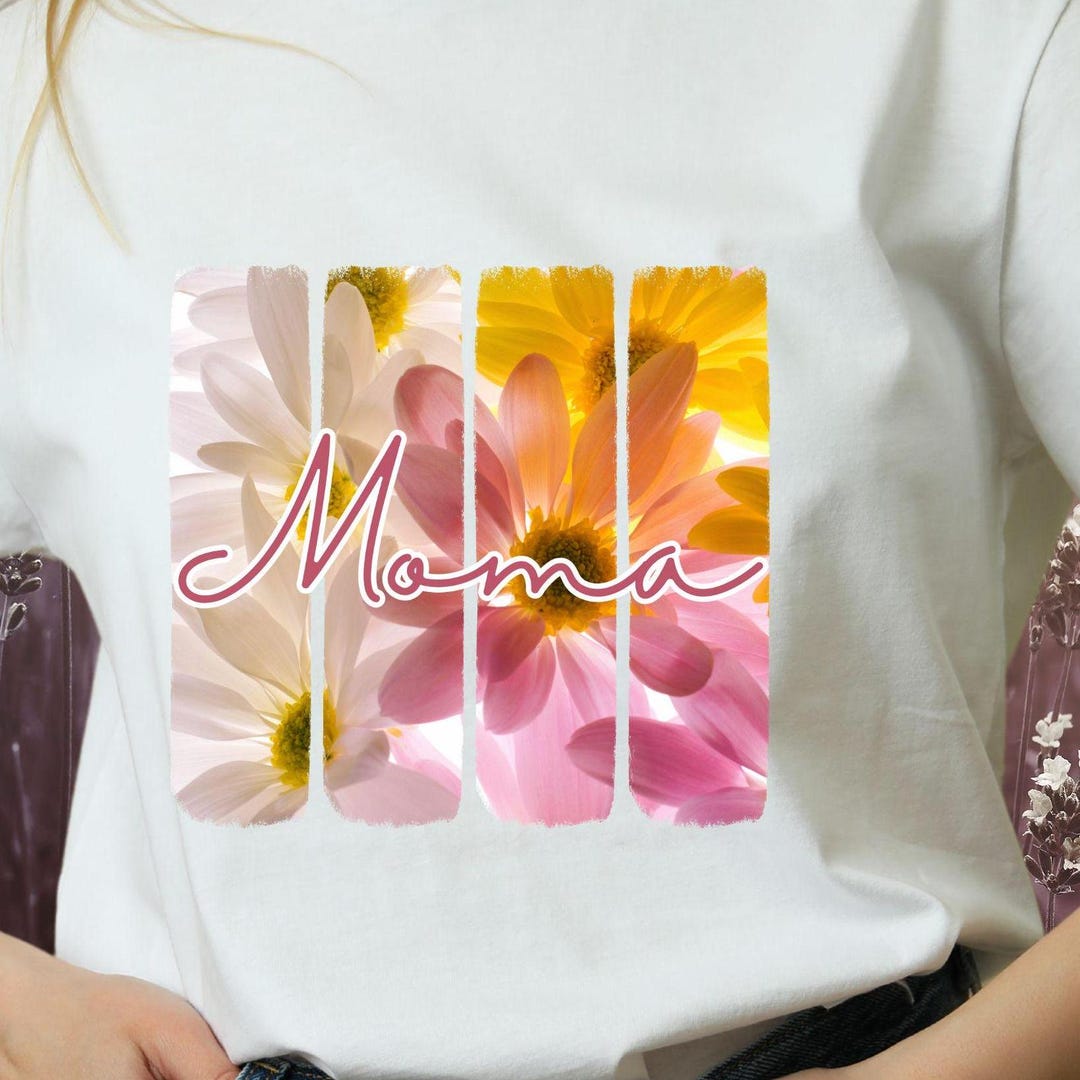 Moma Floral PNG, Mothers-day Png, Digital Download, Sublimation, Shirt ...