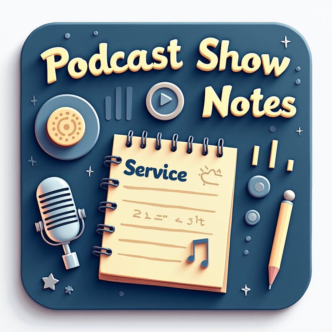 Podcast Show Notes – Timestamped Episode Summaries & Key Takeaways for ...
