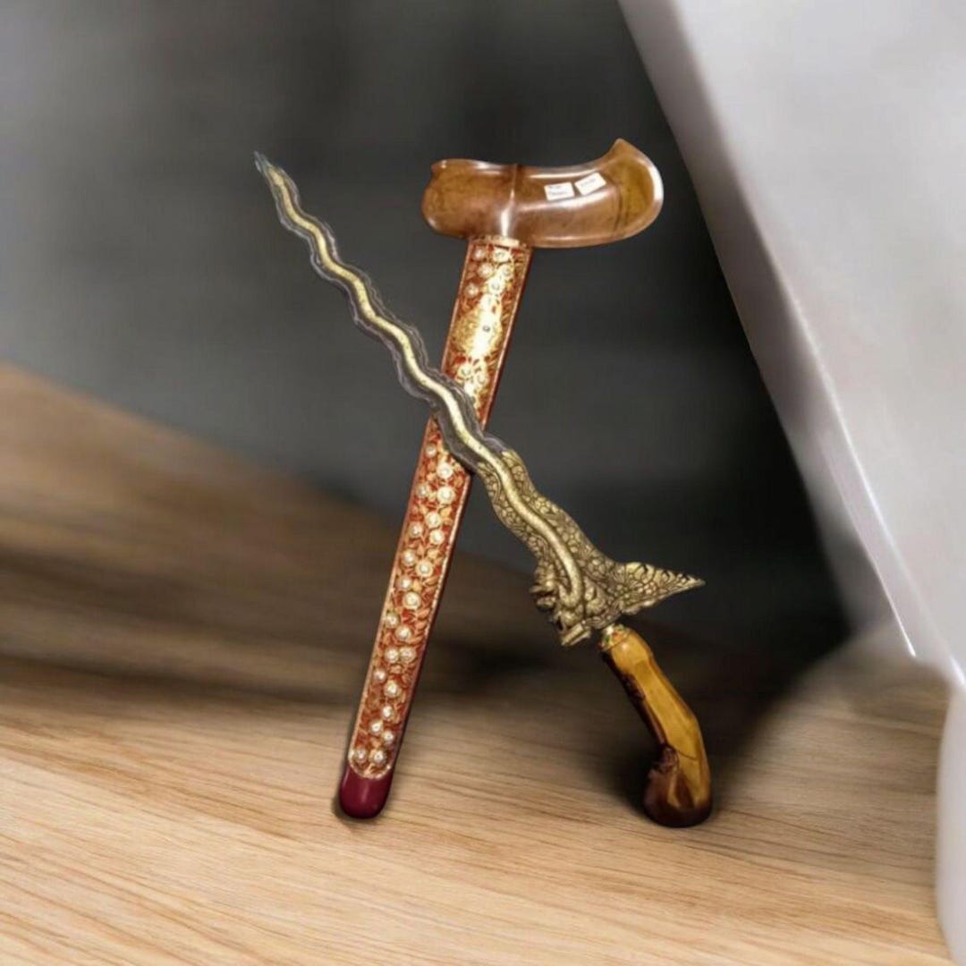 Vintage Keris Dagger From Indonesia Etsy