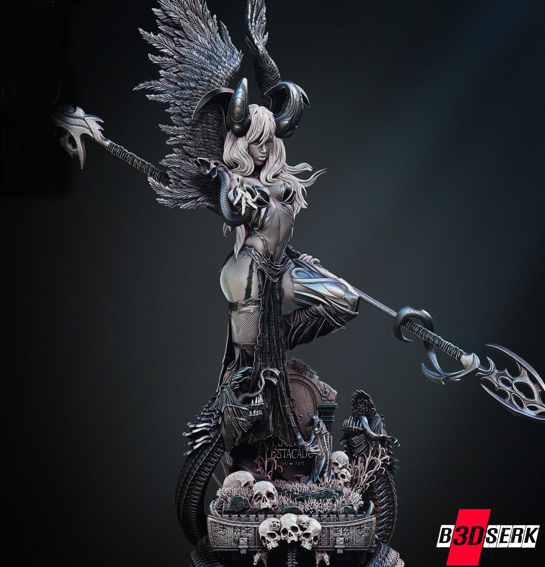 Angelus | Resin 3d Printed Figure | 1/6 Scale - Etsy