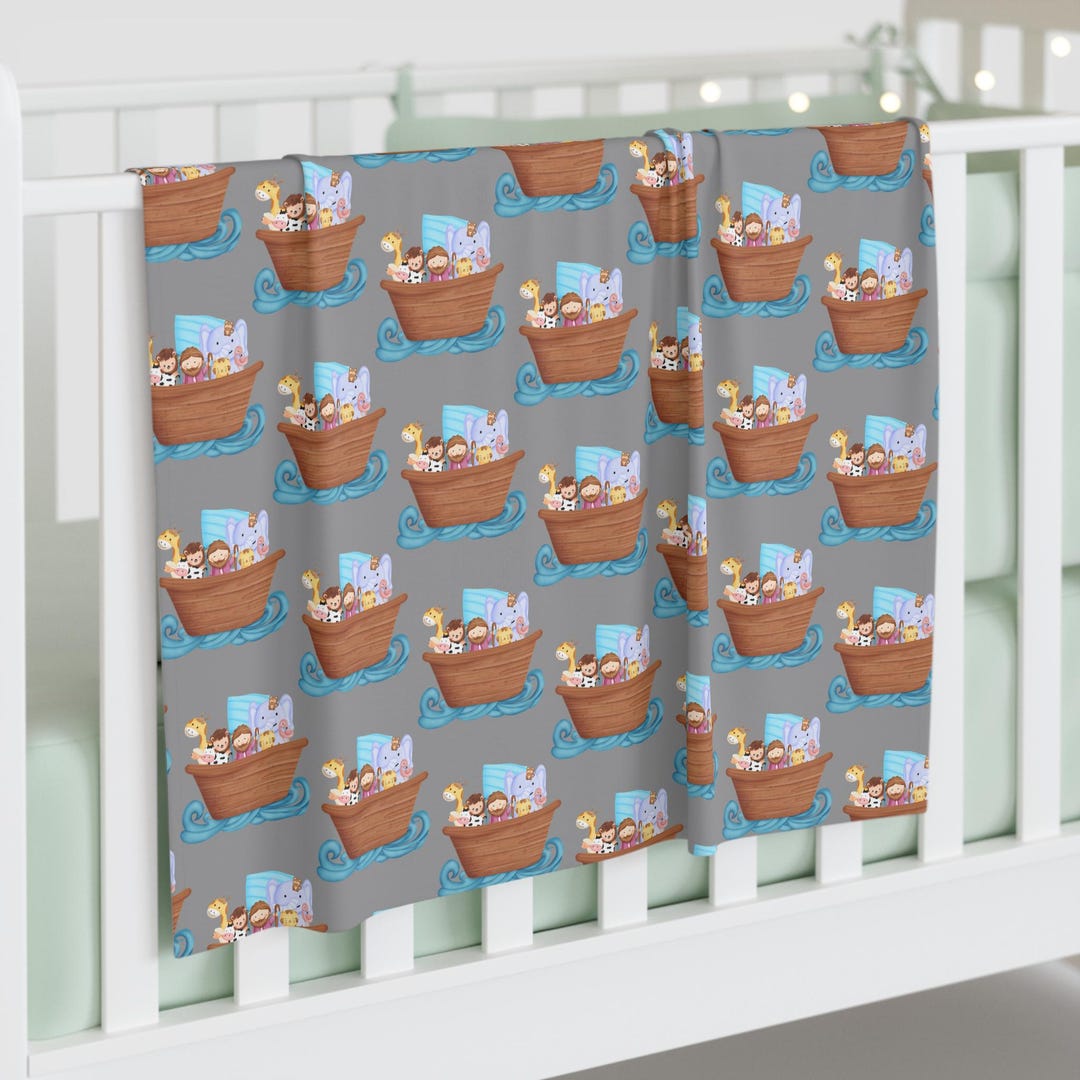 Cute Cartoon Baby Swaddle Blanket, Nursery Decor, Baby Shower Gift ...