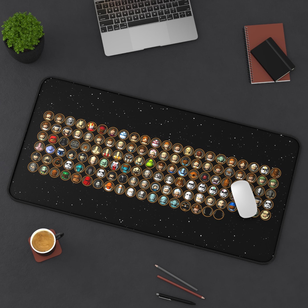 Lego Star Wars Desk Mat Gaming Mousepad - Etsy