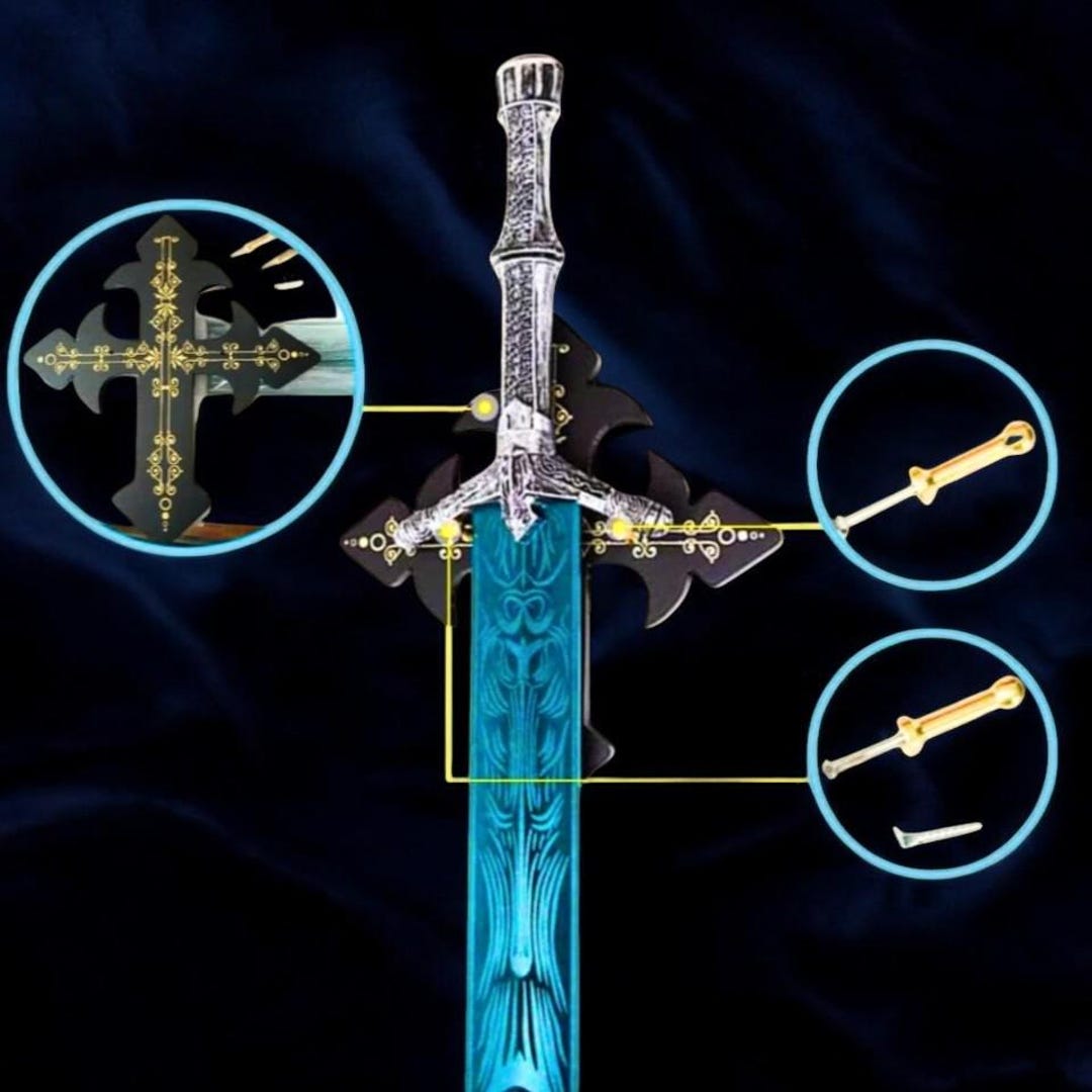 Holy Moonlight Sword Metal Replica – Life Size Bloodborne Cosplay ...