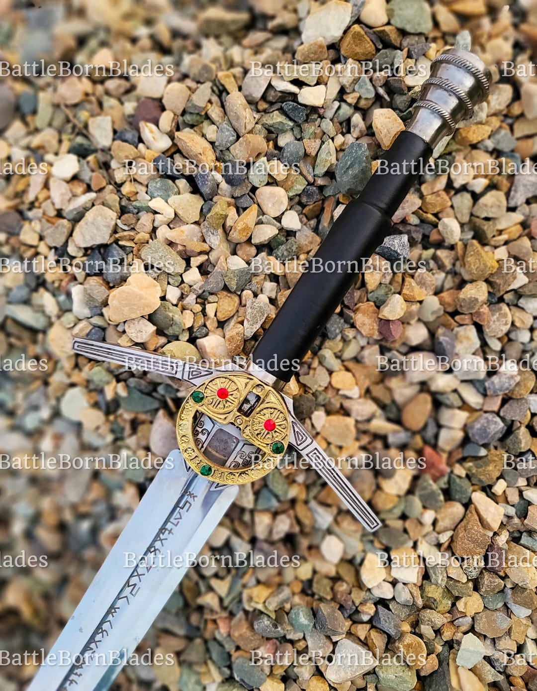 Hand Made Geralt of Rivia Arondight's Witcher Sword, Witcher 03, Wild ...