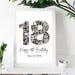 18th Birthday Photo Collage | Customizable Canva Frame Templates ...