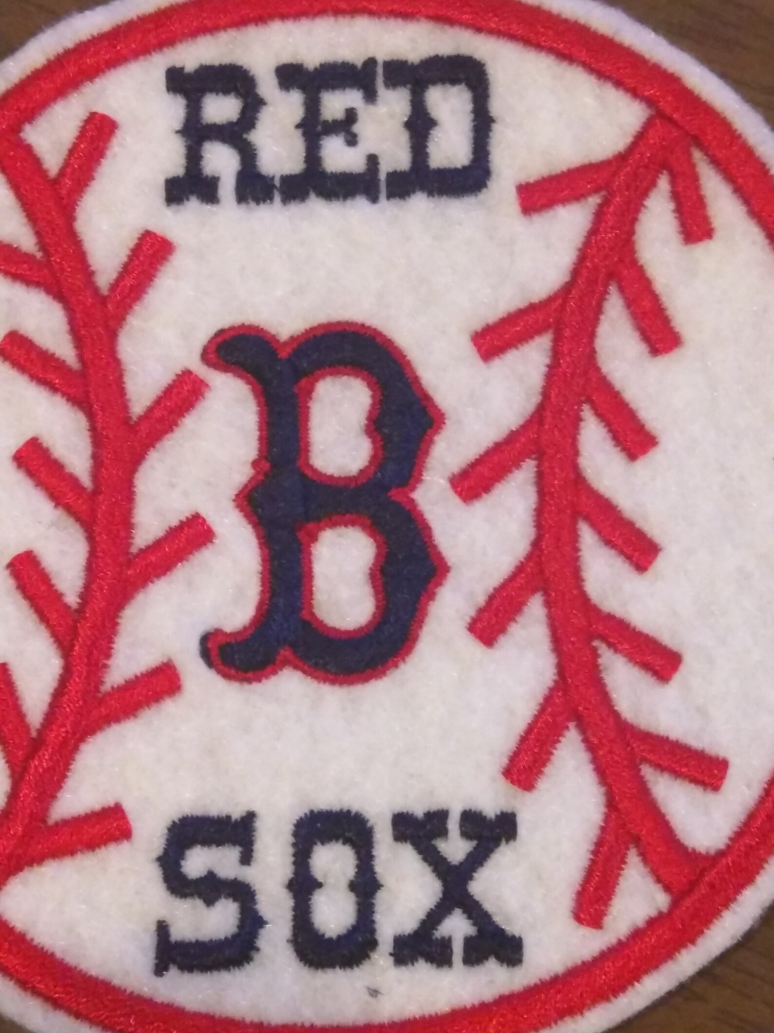 Boston Themed Baseball Embroidered Iron on Patch | Etsy