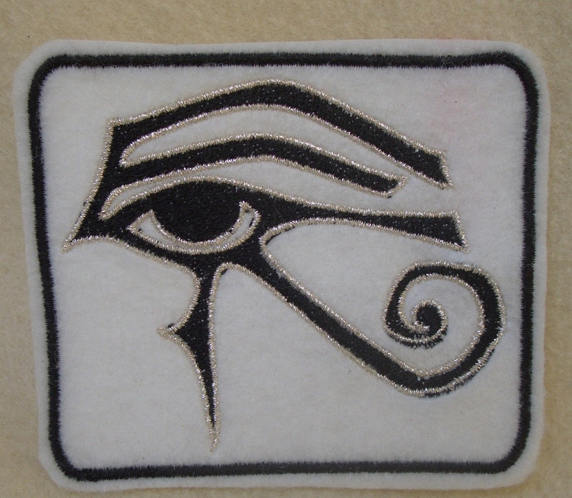 Eye of Ra, Eye of Horus Embroidered Iron on Patch - Etsy