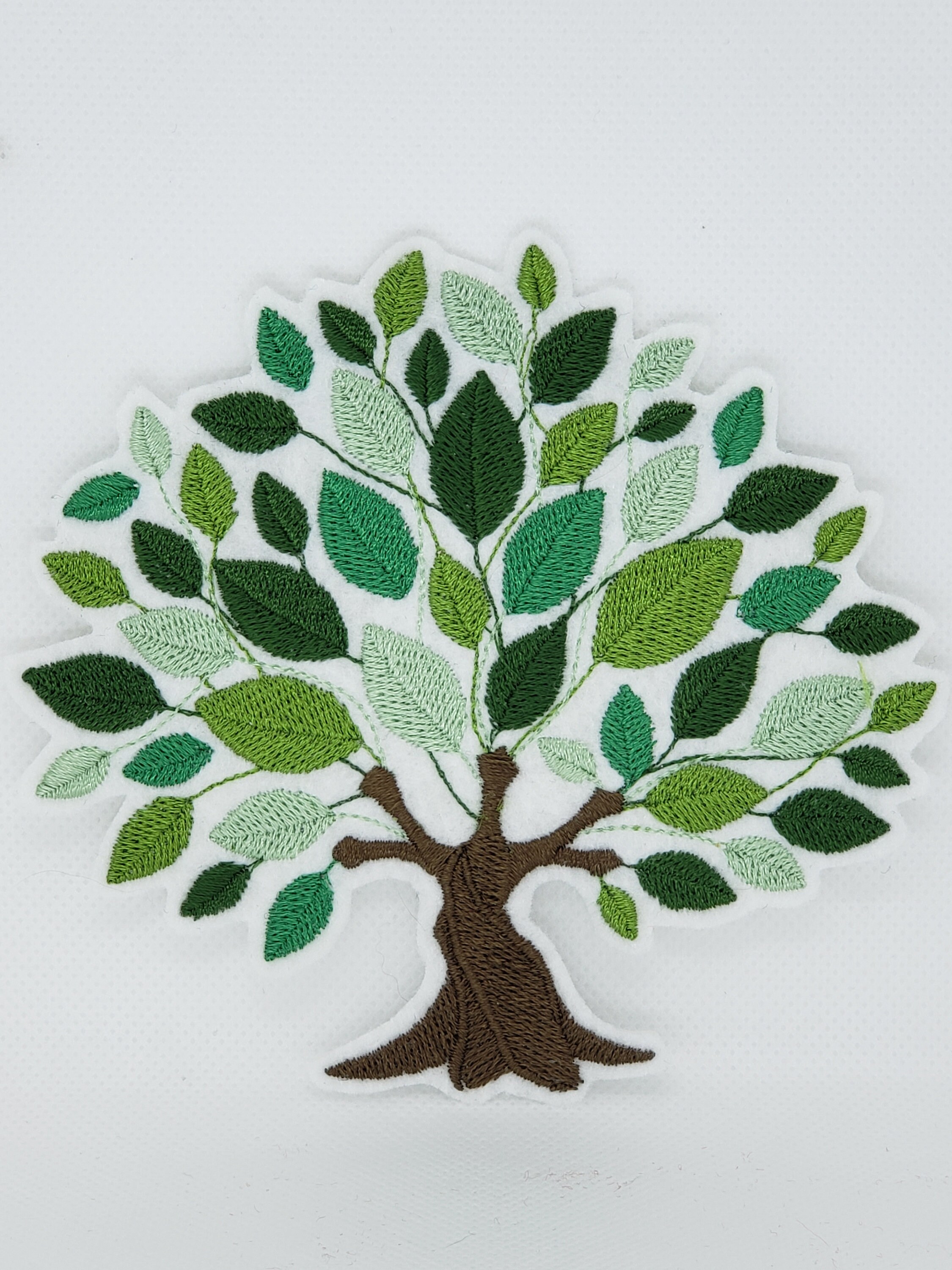 Tree of Life Embroidered Iron on Patch | Etsy