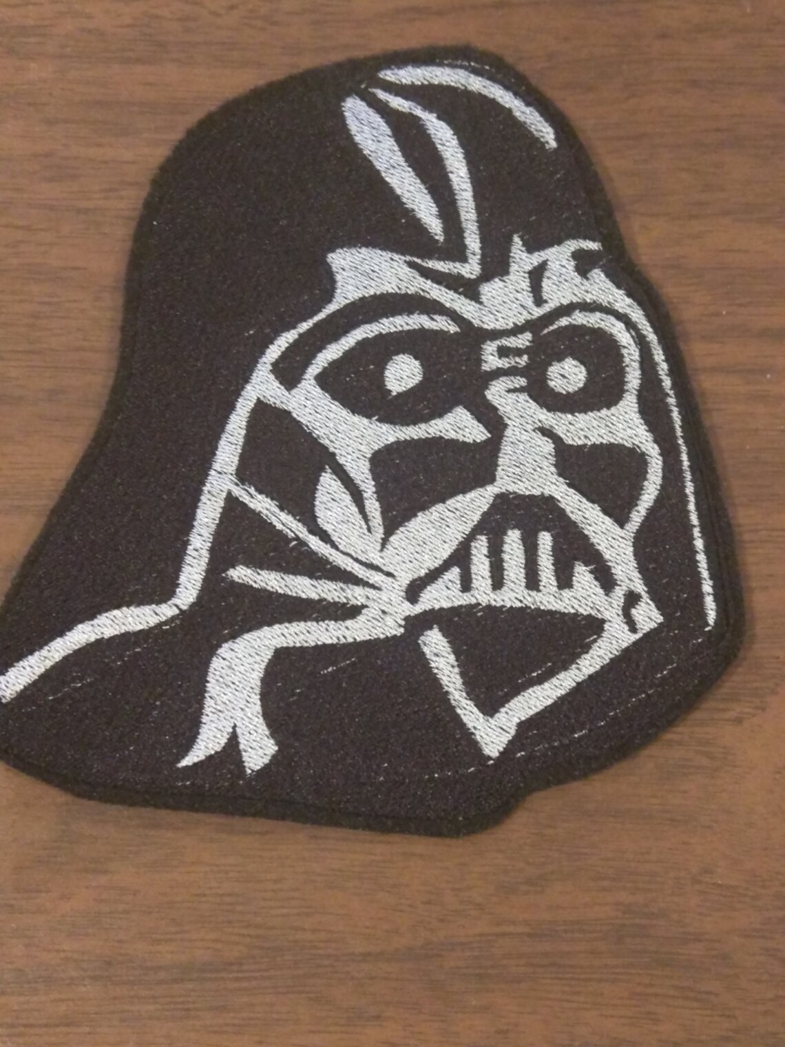 Darth Vader Inspired Embroidered Iron on Patch - Etsy