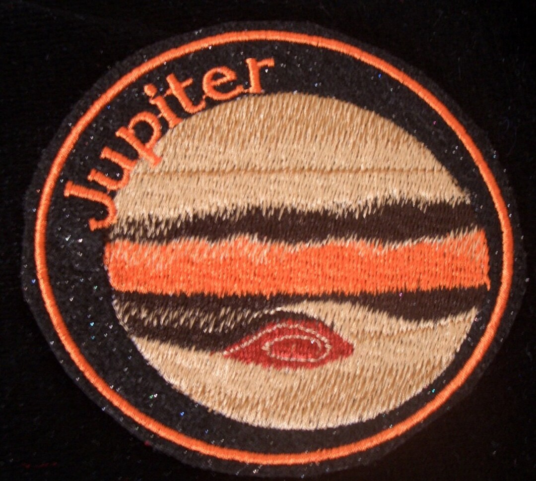 4 Inch Planet Jupiter Embroidered Iron on Patch - Etsy